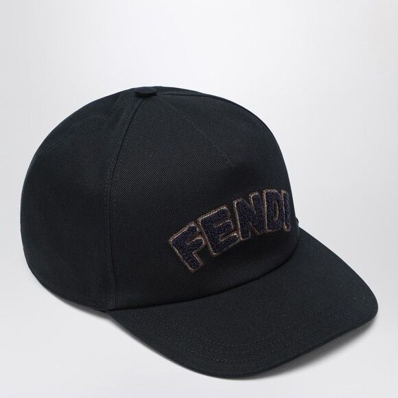 Fendi | Accessories | Fendi Blue Cotton Baseball Cap Men | Poshmark